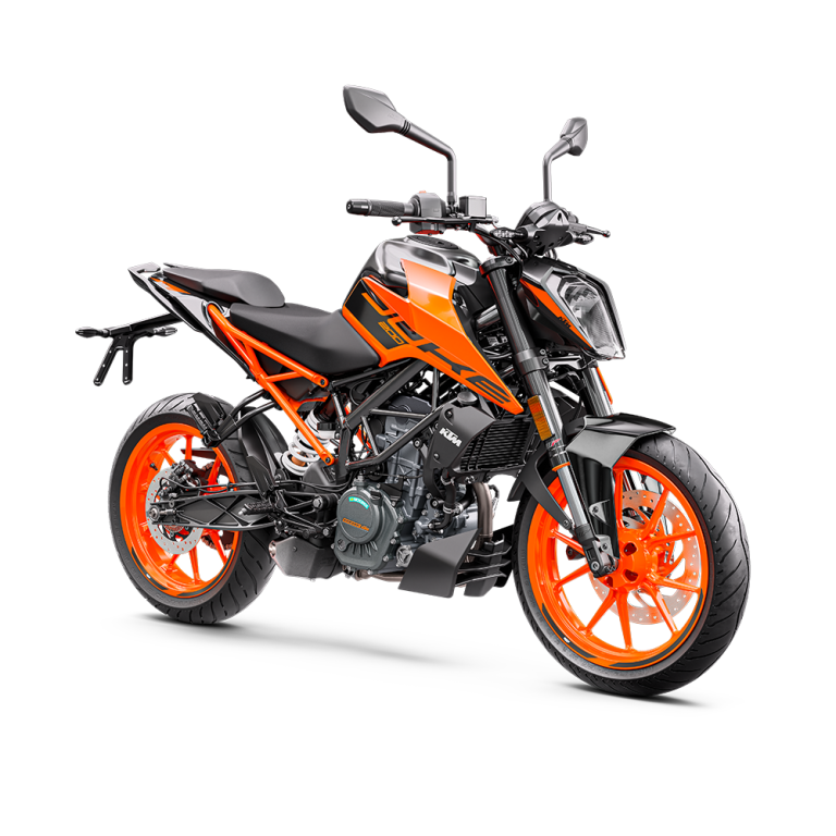 KTM DUKE 200 BLANCA – Orange Ranch Motorsports